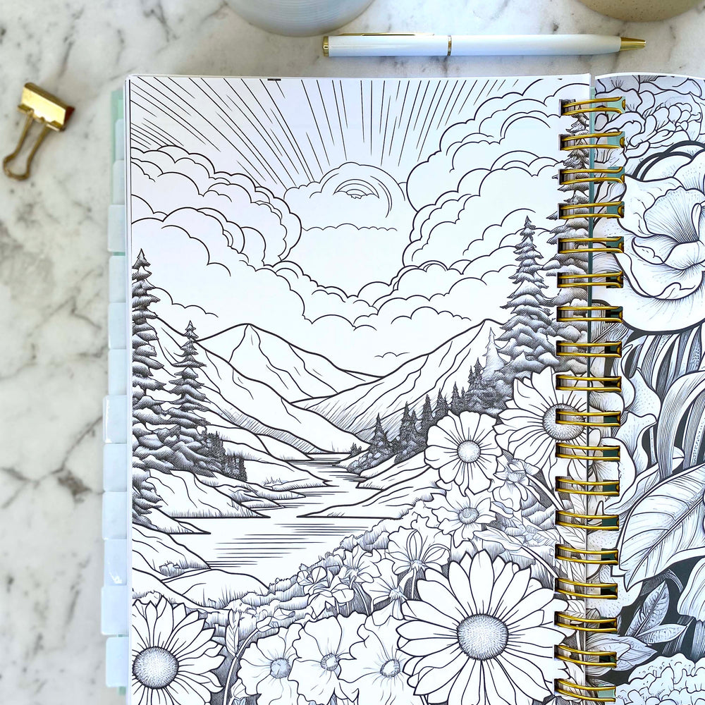 2026 SPIRAL WEEKLY Planner Diary (WEEK-TO-VIEW) BLUSH SAGE