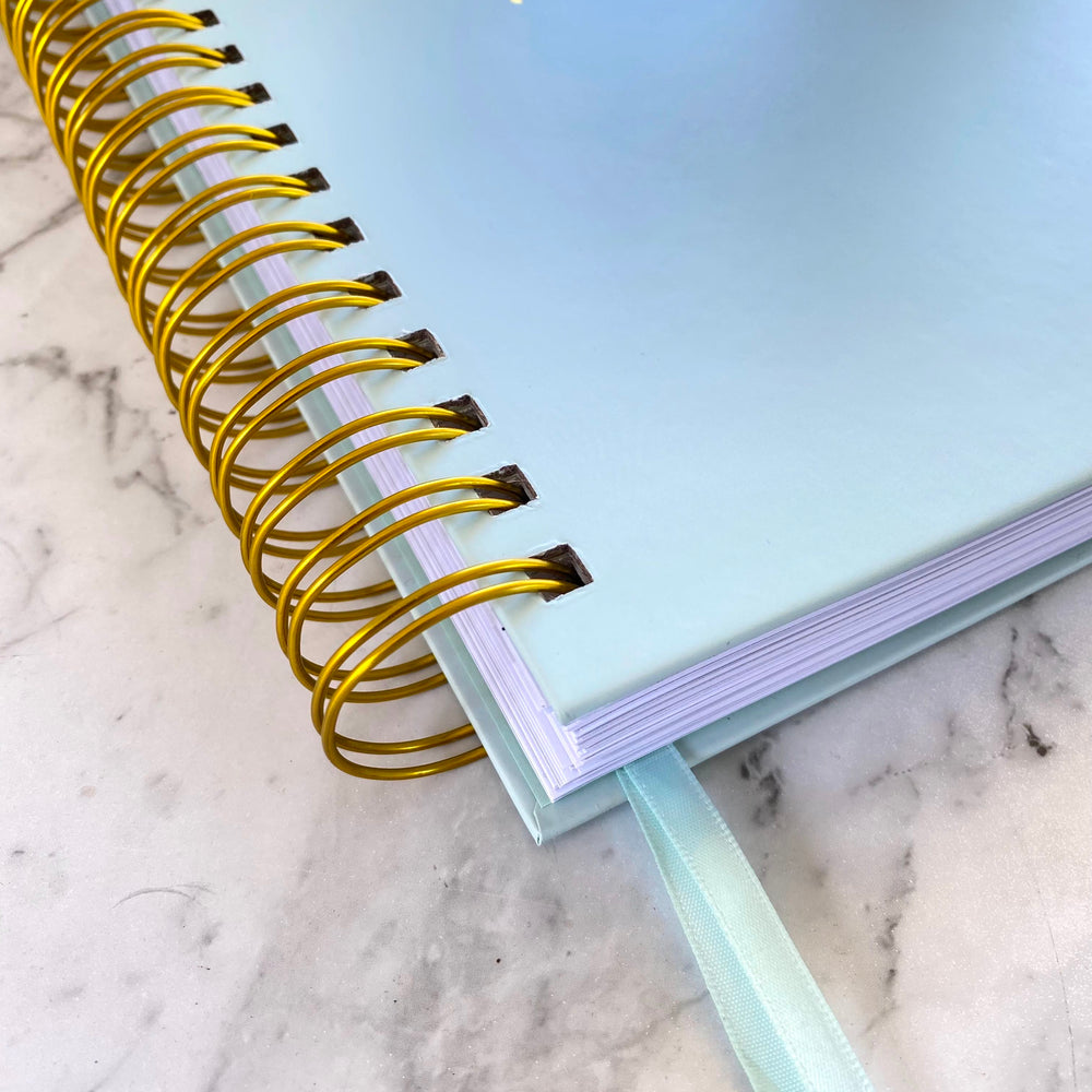 2026 SPIRAL WEEKLY Planner Diary (WEEK-TO-VIEW) BLUSH SAGE